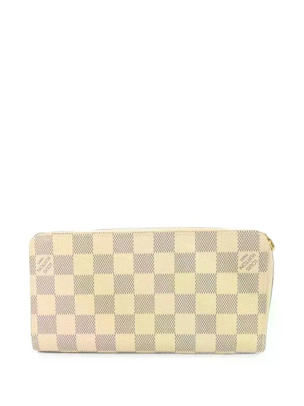 LOUIS VUITTON Damier Azur Playful Birds Zippy Wallet