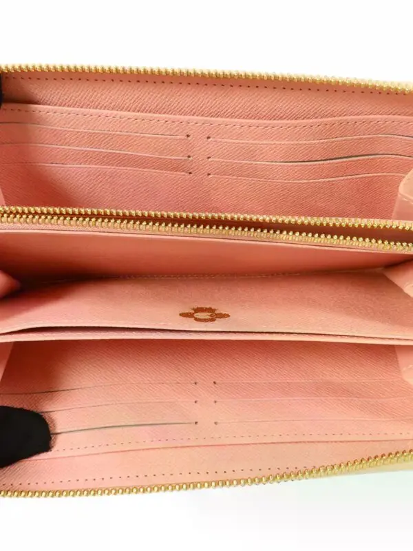 LOUIS VUITTON Damier Azur Playful Birds Zippy Wallet