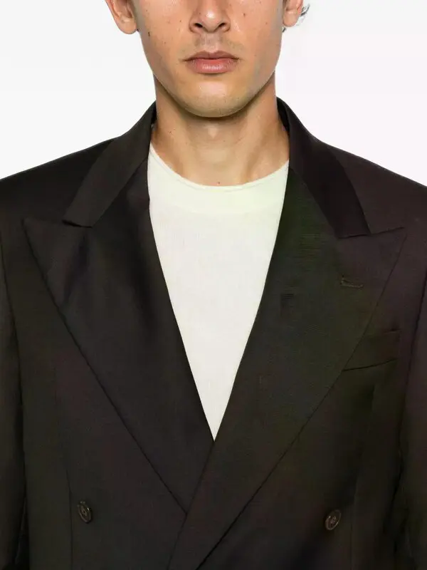 EPOCA Peak-lapel Double-breasted Suit