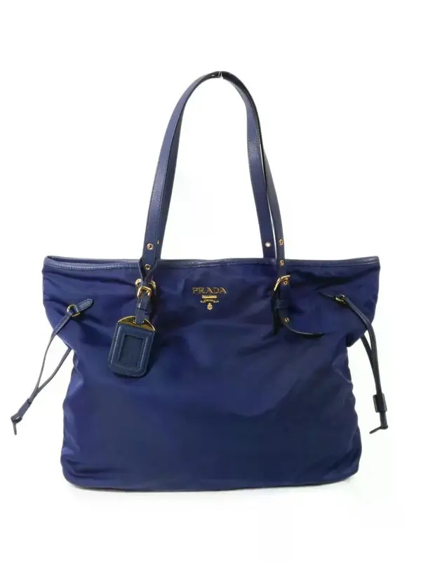 Prada Buckle-detail Tote Bag