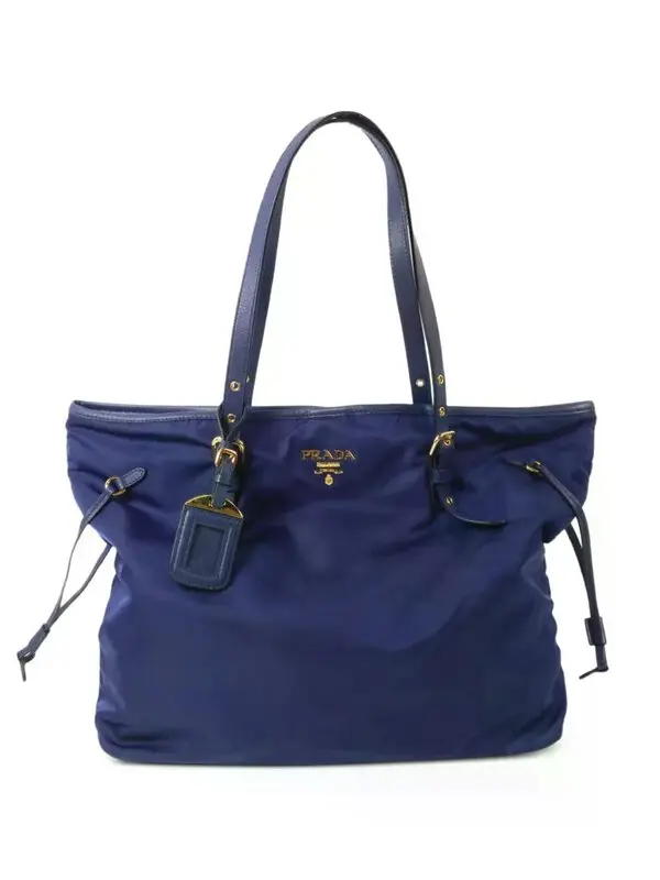 Prada Buckle-detail Tote Bag