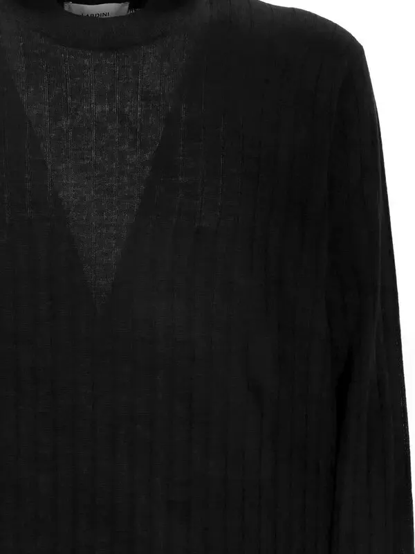 LARDINI Ribbed-knit Sweater