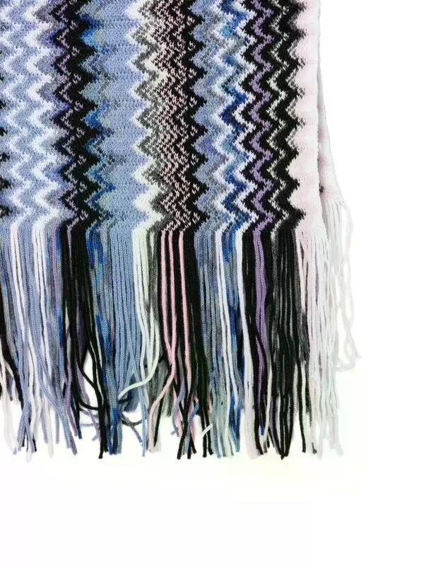 Missoni Zigzag Fringed Scarf