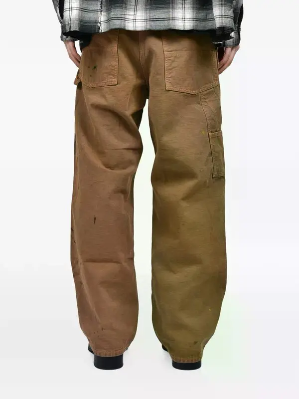 BOW WOW Double-knee Aged-effect Trousers
