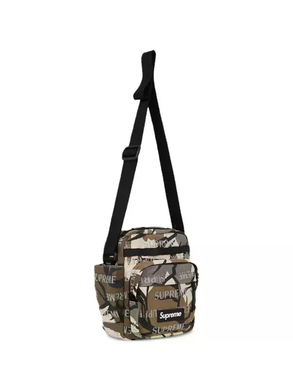 Supreme Logo-pattern Shoulder Bag
