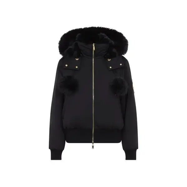 Moose Knuckles Lux Satin Bomber