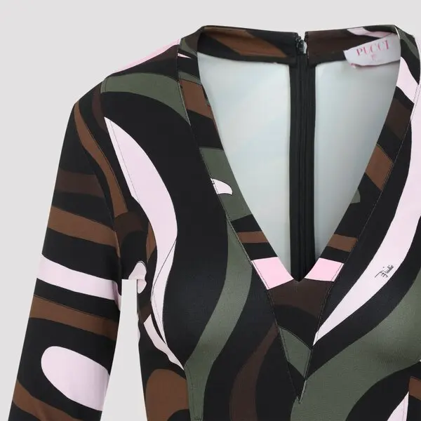 Emilio Pucci Ls Dress