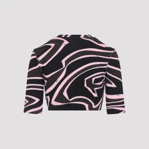 Emilio Pucci Cropped Cardigan