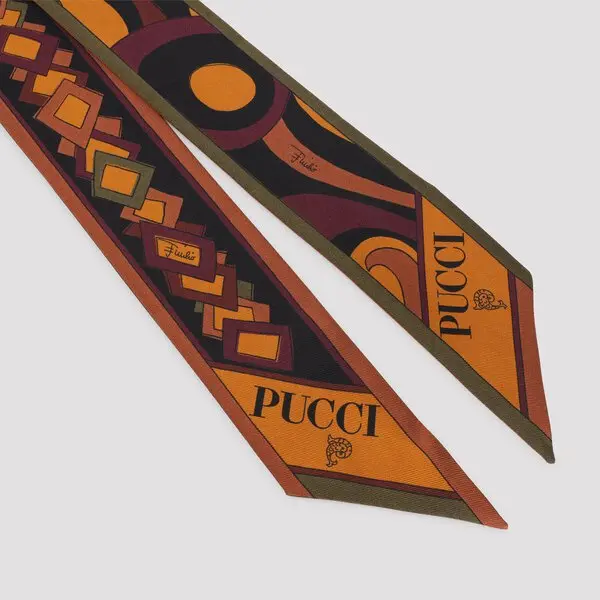 Emilio Pucci Silk Bandeau