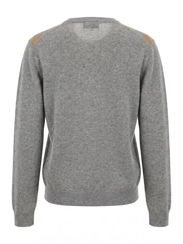 Prada Cashmere Argyle Sweater - Multicolor
