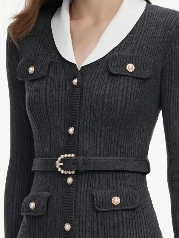 SELF-PORTRAIT Knit Cardigan
