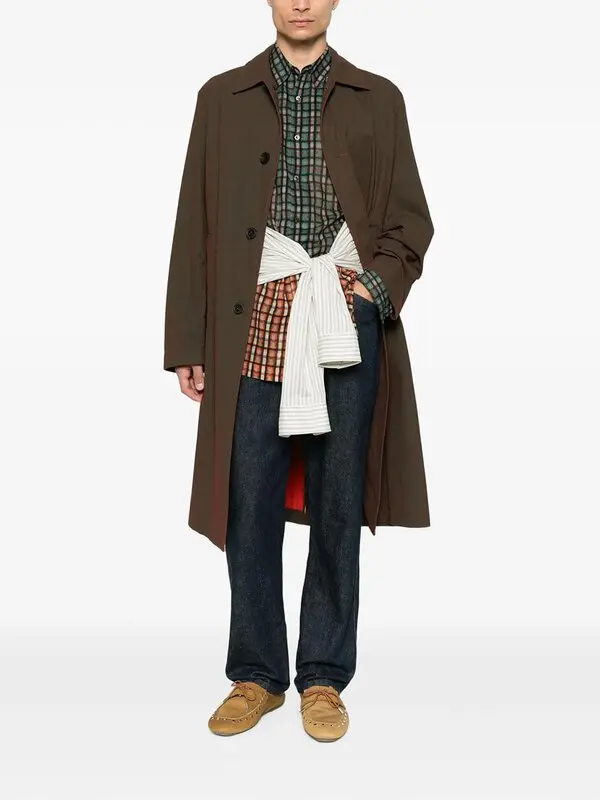 Dries Van Noten Cappotto Rankles In Cotone
