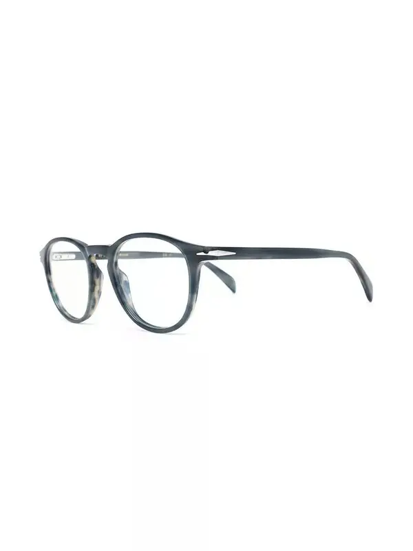 DB EYEWEAR BY DAVID BECKHAM Round Frame Glasses - Grey