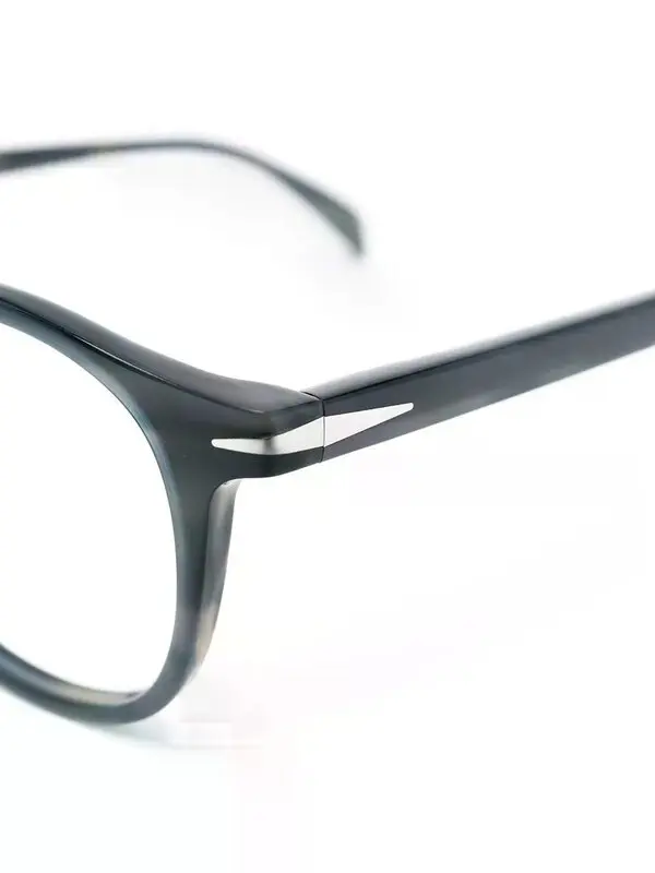 DB EYEWEAR BY DAVID BECKHAM Round Frame Glasses - Grey