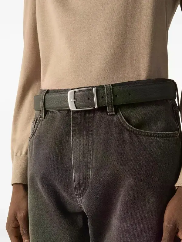 Zegna Leather Belt