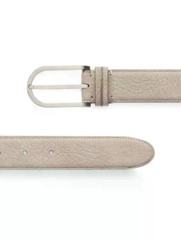 Zegna Nubuck Leather Belt