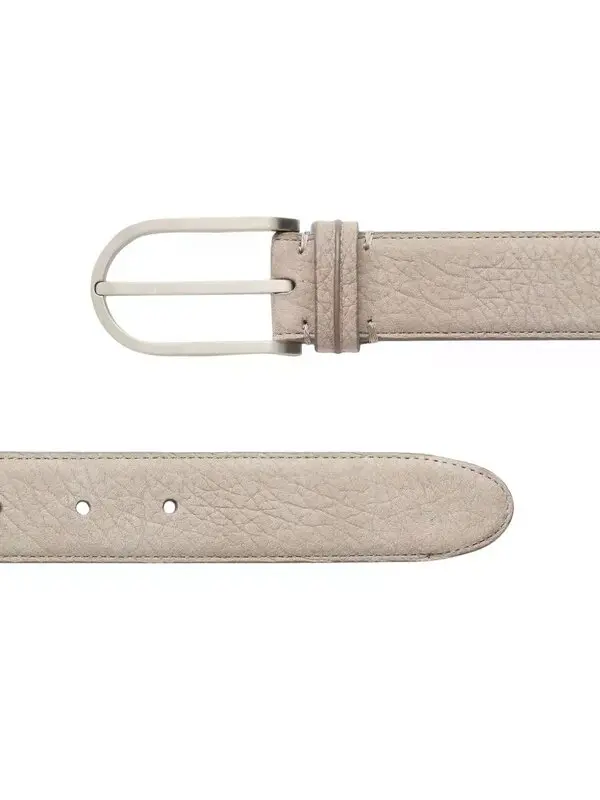Zegna Nubuck Leather Belt