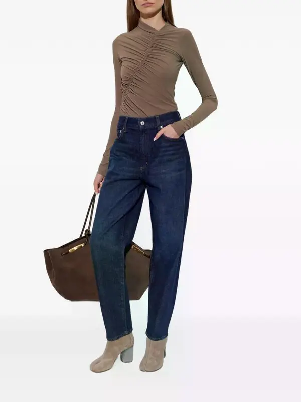 AGOLDE Lupin Ruched Bodysuit