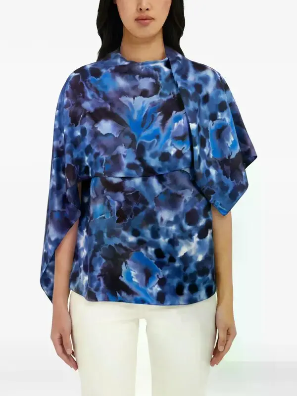FERRAGAMO Sleeveless Pattern Top