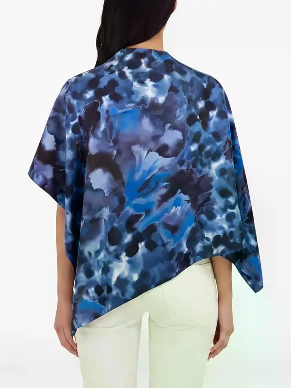 FERRAGAMO Carnation Print Sleeveless Top