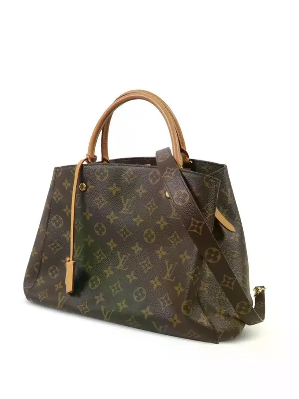 LOUIS VUITTON Mm Montaigne Monogram Handbag