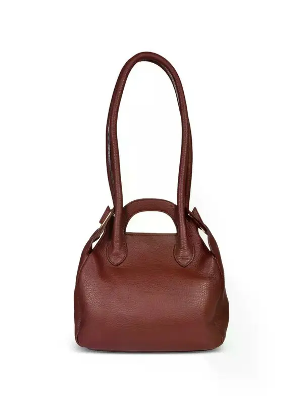 MASU Leather Shoulder Bag - Red