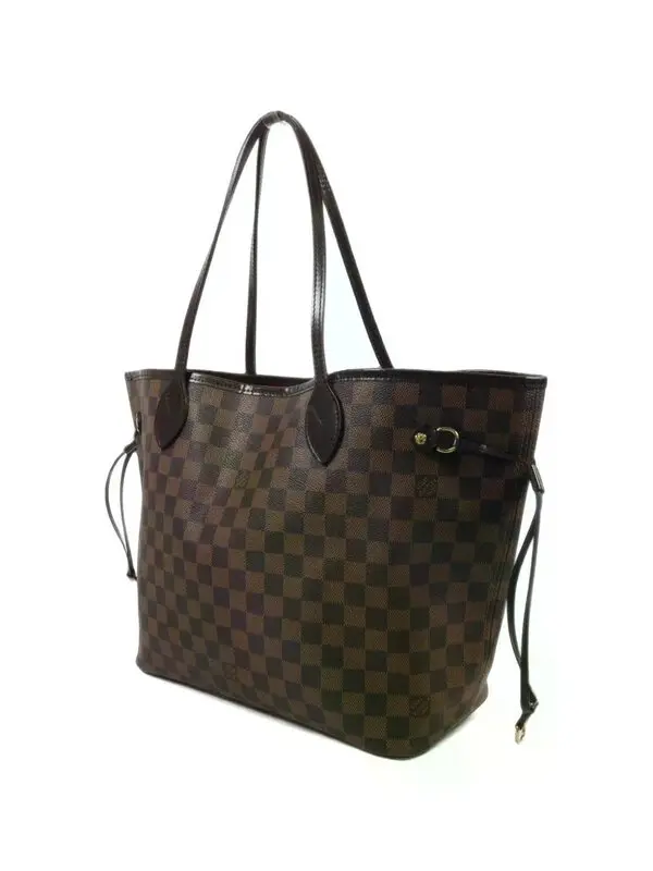 LOUIS VUITTON Damier Neverfull Mm Tote Bag