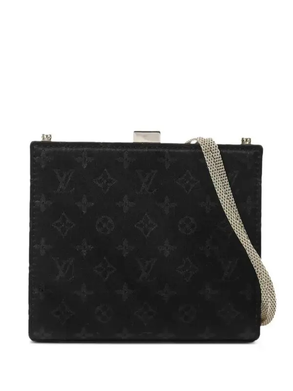 LOUIS VUITTON Mini Ange Chain Shoulder Bag - Black