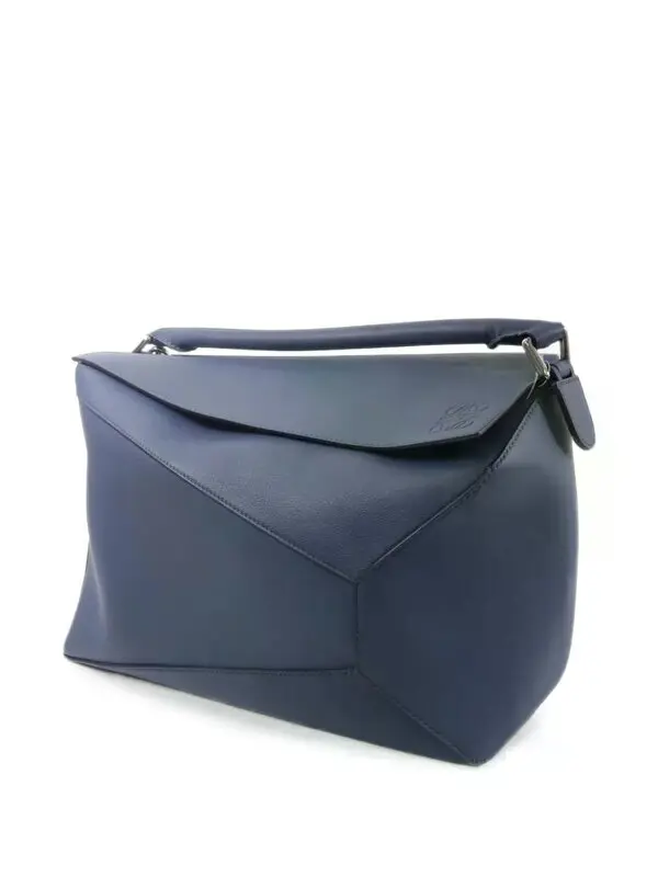 Loewe Large Puzzle Edge Shoulder Bag - Blue