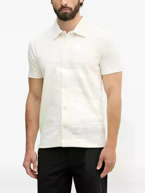 LINDBERGH Waffle-knit Short-sleeve Shirt