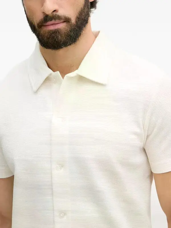 LINDBERGH Waffle-knit Short-sleeve Shirt