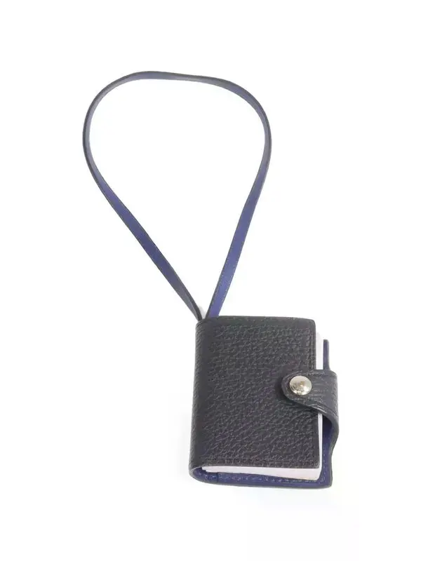 Hermès Ulysse Nano Clemence Bag Charm - Blue