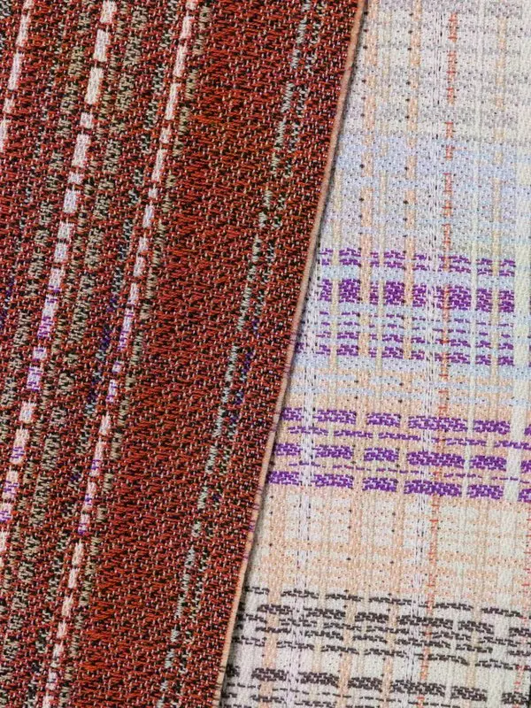 Missoni Check-pattern Fringed Scarf
