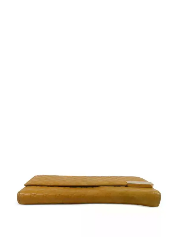 Gucci Microguccissima Chain Shoulder Bag - Yellow