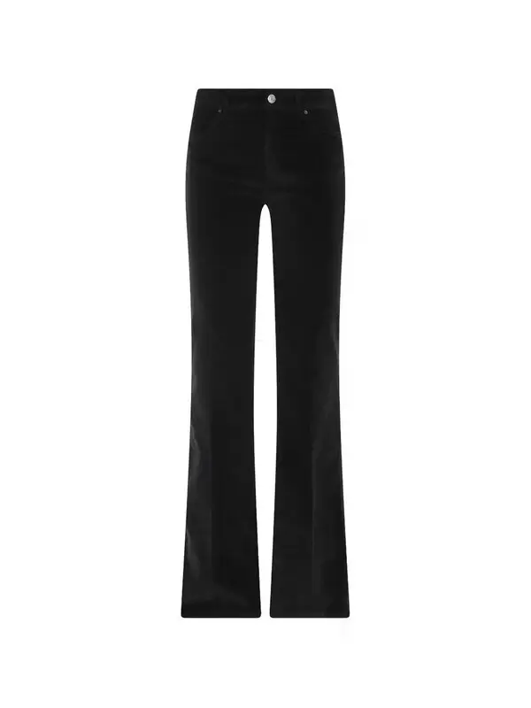 CIGALA'S Velvet Straight-leg Trousers