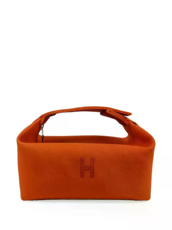 Hermès Bride-a-brac Canvas Tote Bag - Orange