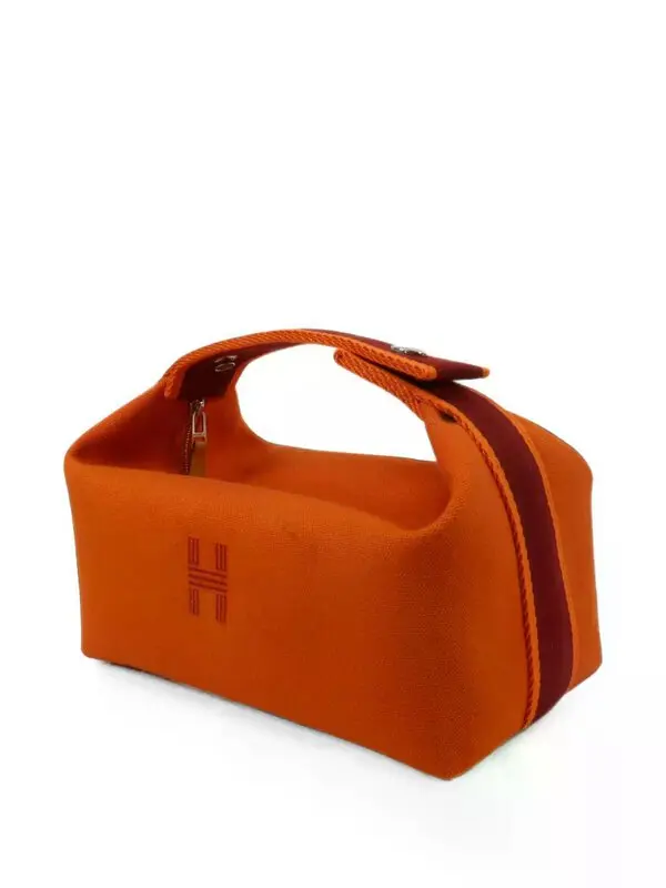 Hermès Bride-a-brac Canvas Tote Bag - Orange