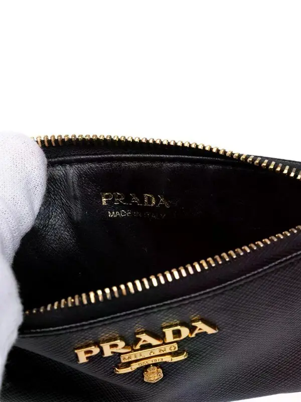 Prada 2013-2026 Saffiano Coin And Card Holder