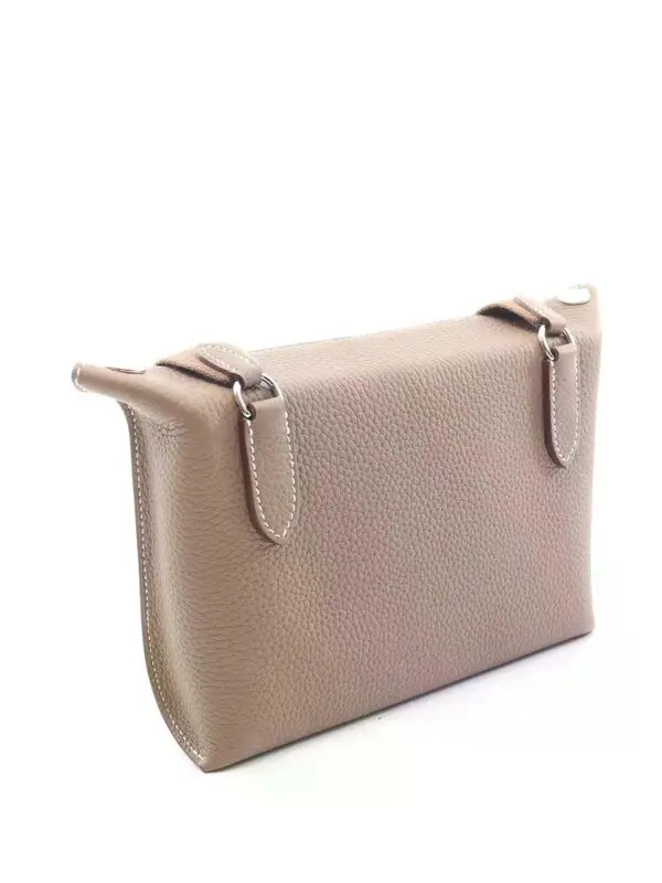Hermès 2026 Togo Videpoches Crossbody Bag - Brown
