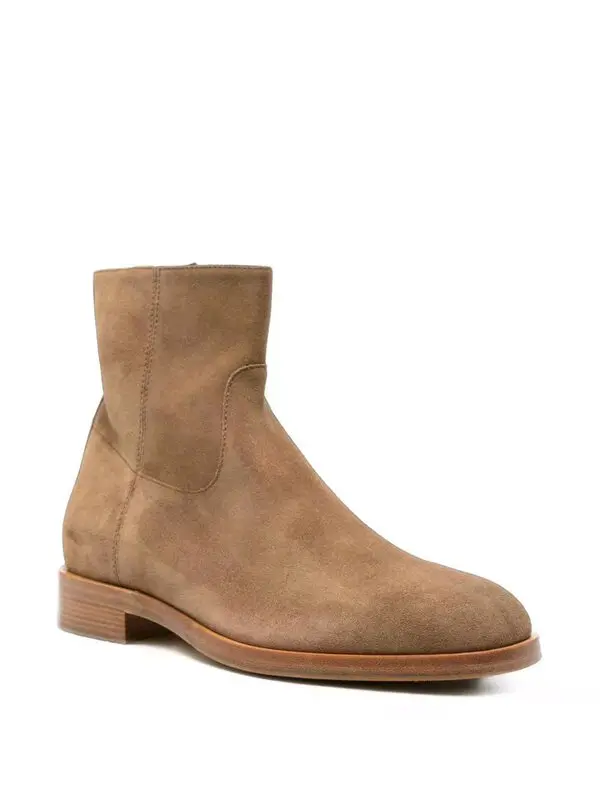HENDERSON BARACCO Suede Side-zip Boots