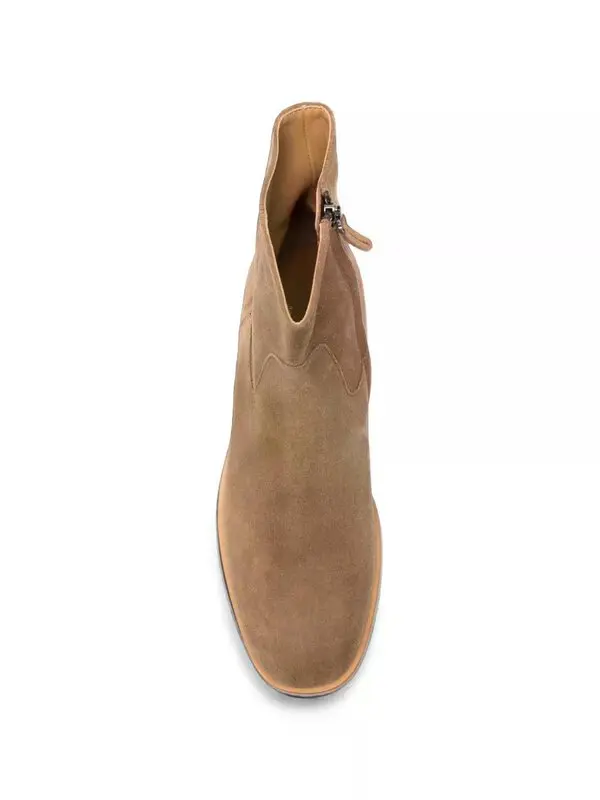 HENDERSON BARACCO Suede Side-zip Boots