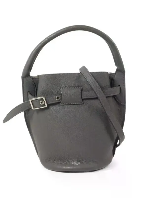 Celine Nano Big Bag Bucket Bag - Grey