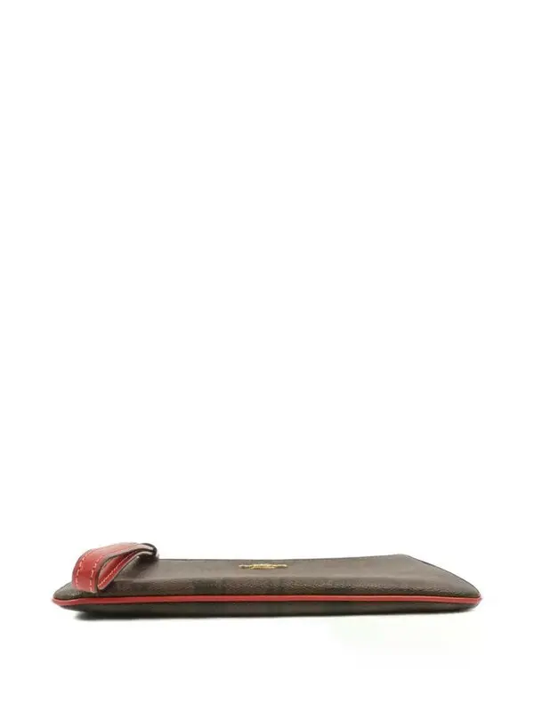 COACH VINTAGE Monogram-print Wristlet Pouch
