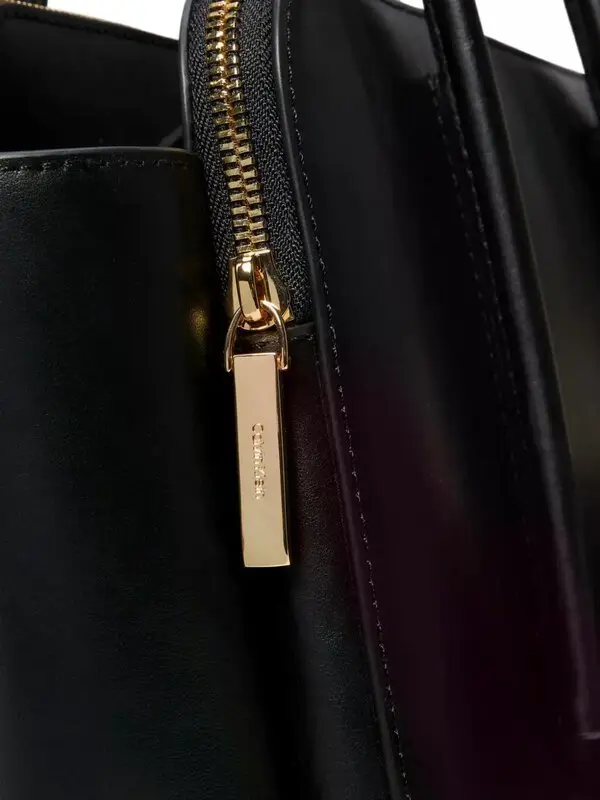 Calvin Klein Logo-print Leather Shoulder Bag