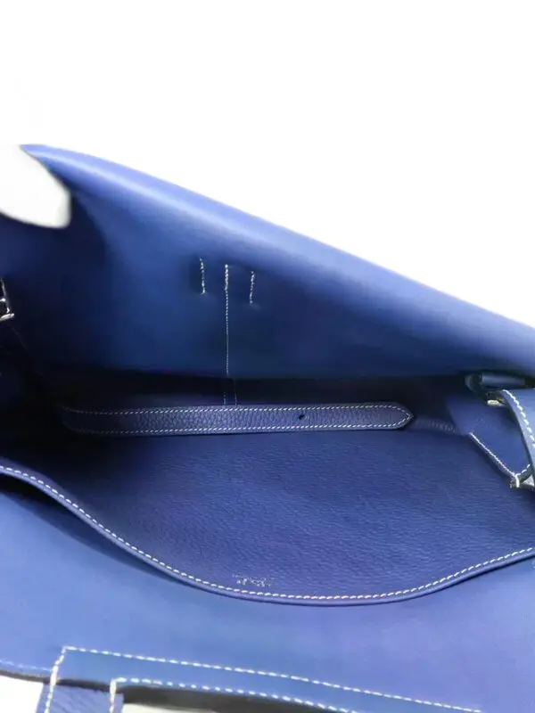 Hermès 2018 31 Halzan Shoulder Bag - Blue