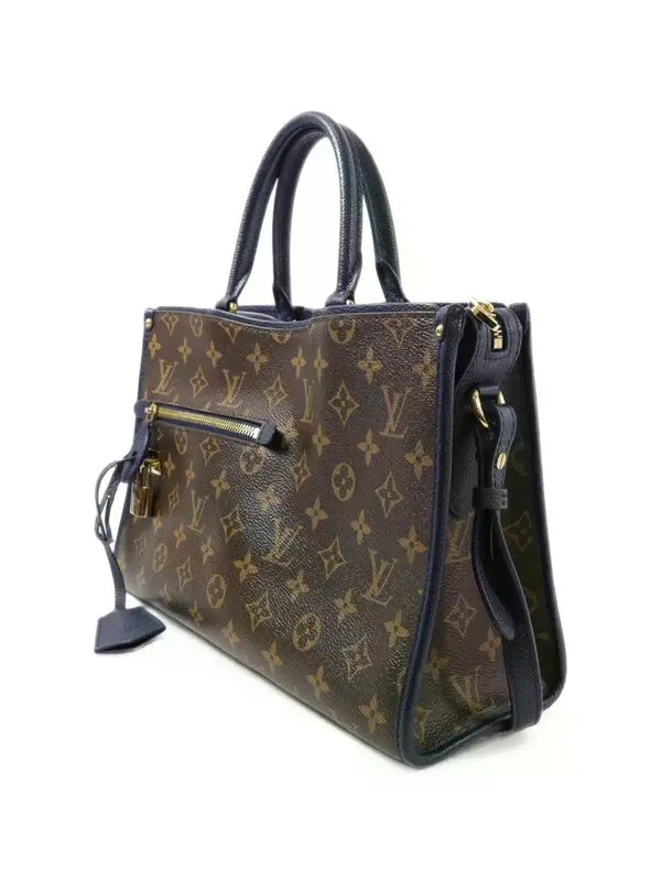 LOUIS VUITTON Pm Popincourt Monogram Tote Bag - Brown