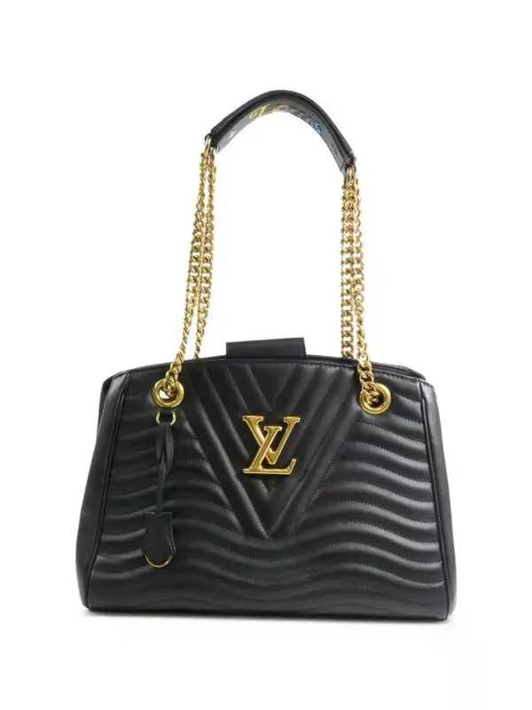 LOUIS VUITTON New Wave Chain Shoulder Bag - Black