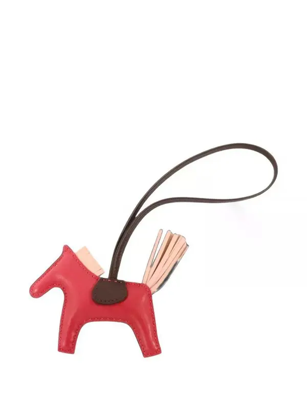 Hermès Pm Rodeo Charm - Red