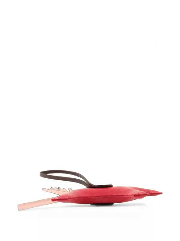 Hermès Pm Rodeo Charm - Red