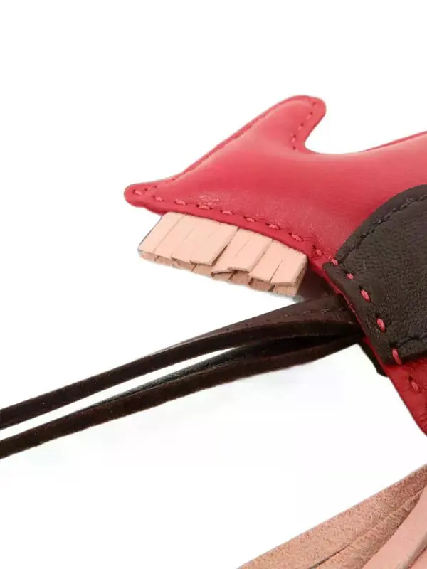 Hermès Pm Rodeo Charm - Red